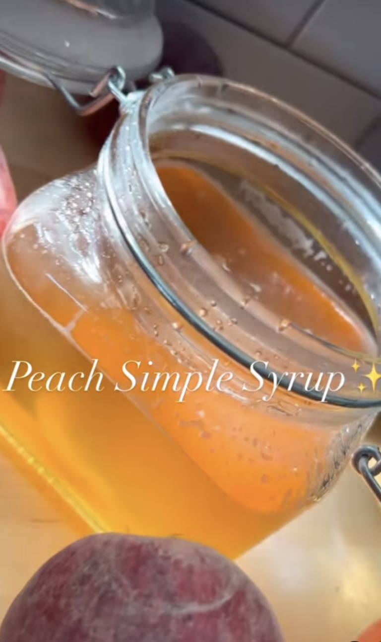 PEACH SIMPLE SYRUP - cheesegal.com