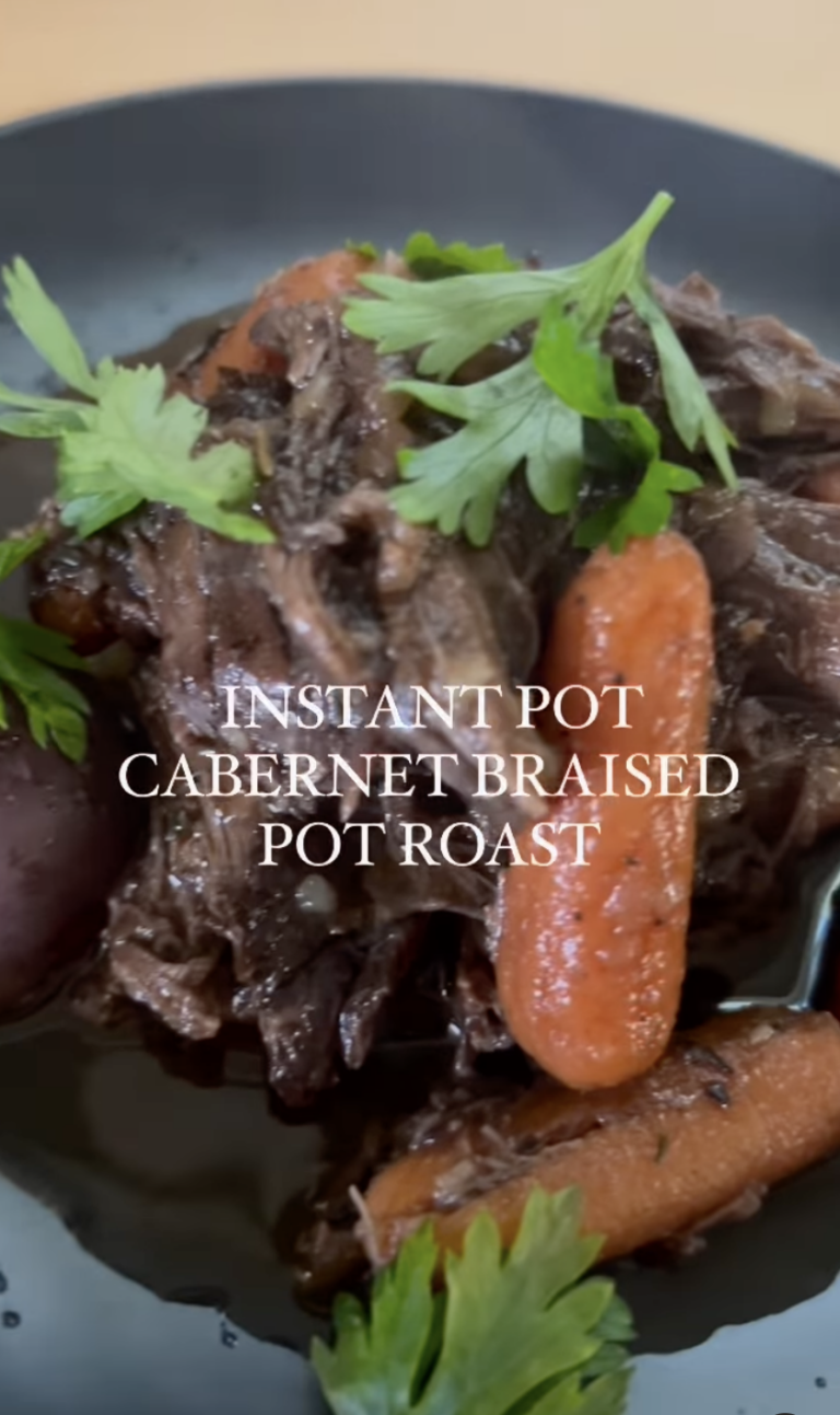 INSTANT POT CABERNET BRAISED POT ROAST - cheesegal.com