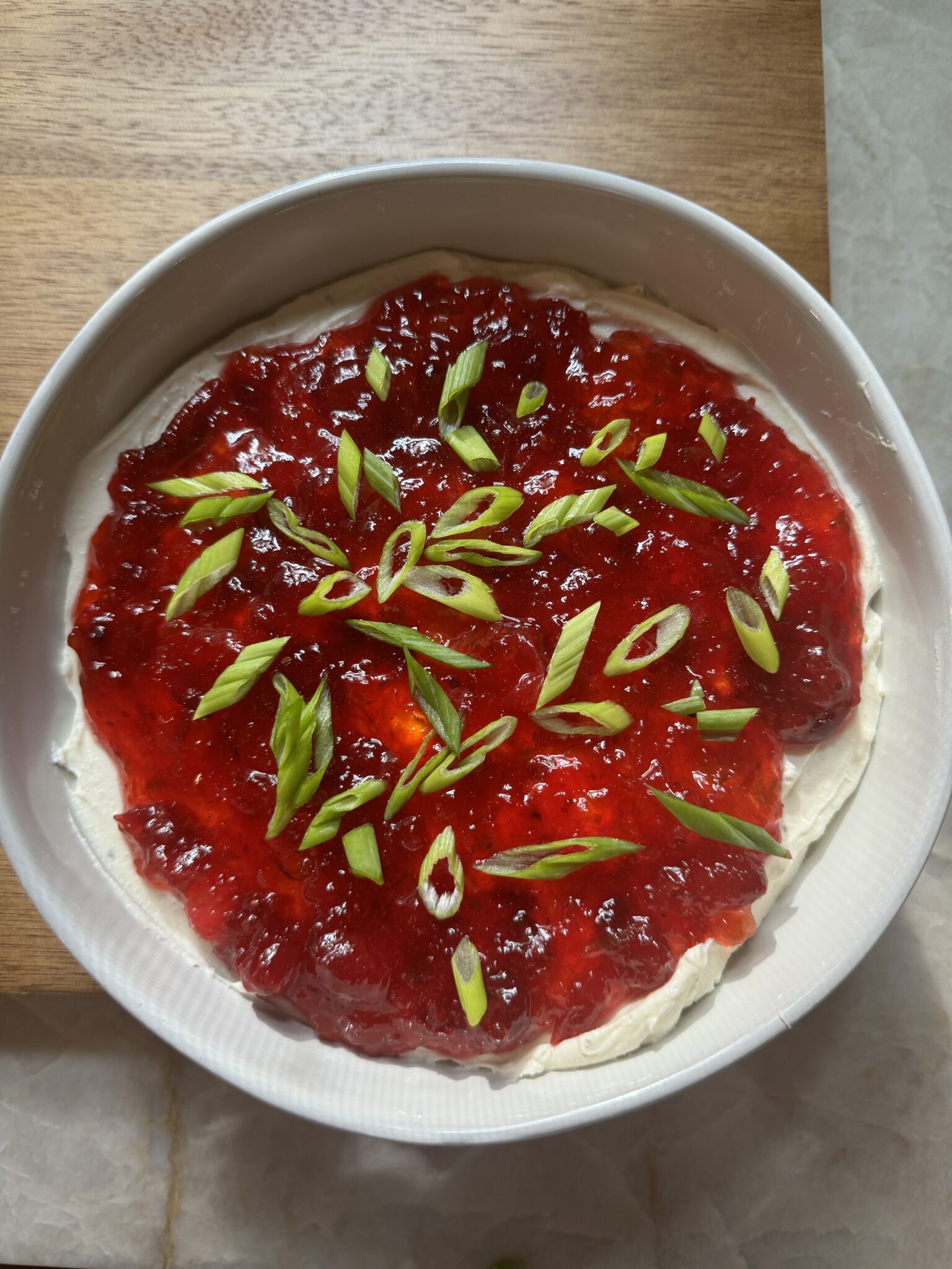 Whipped Boursin with Cranberry Pepper Jelly Sauce - cheesegal.com